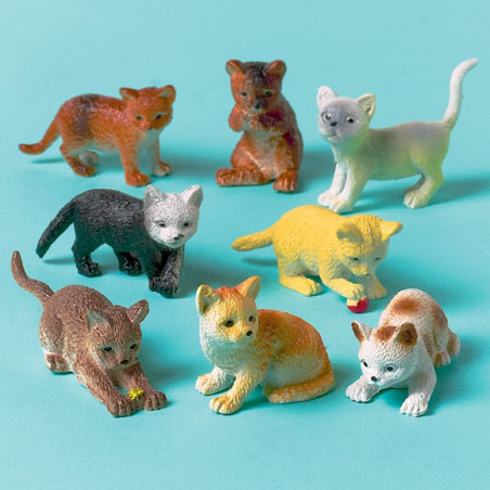Lot de 12 Chats pour l'anniversaire de votre enfant - Annikids