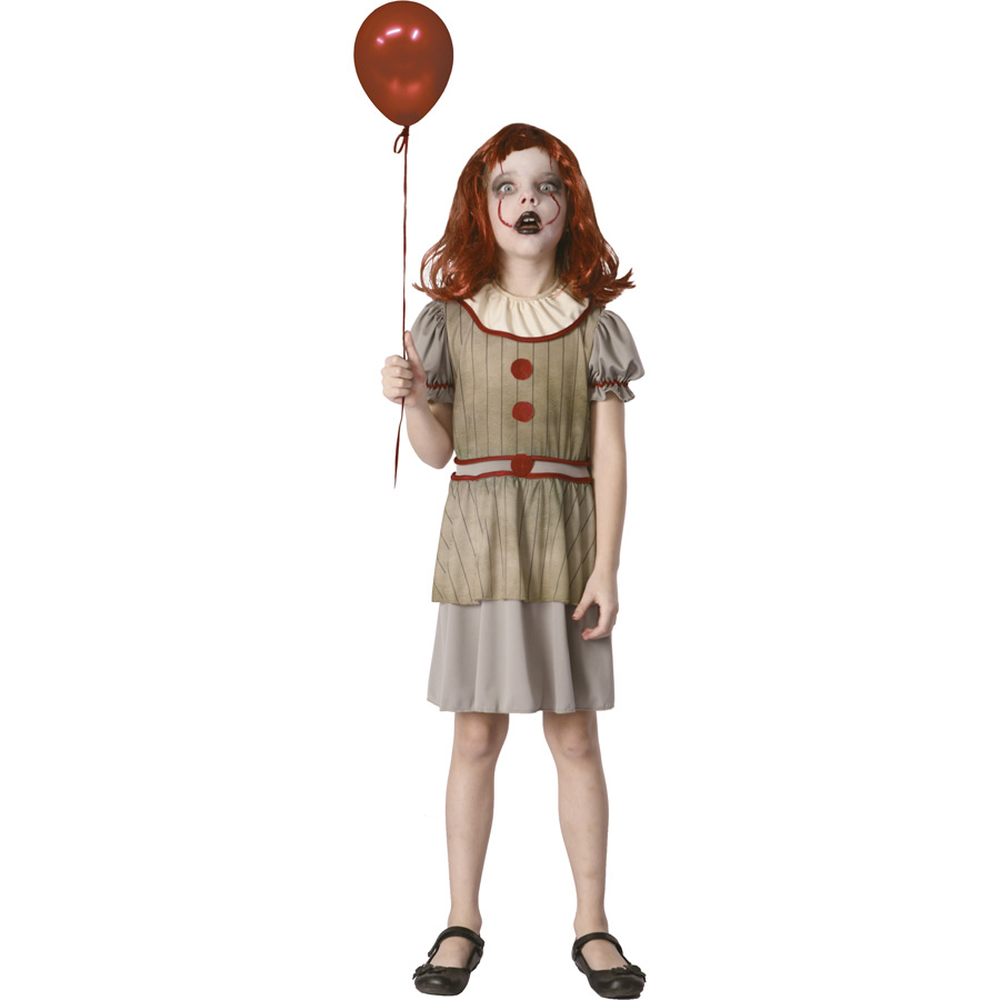 Déguisement Petite Clownette Terrifiante - Halloween - Annikids