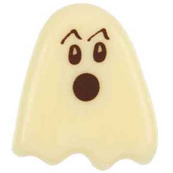 5 Fantômes en chocolat blanc - Halloween - Annikids